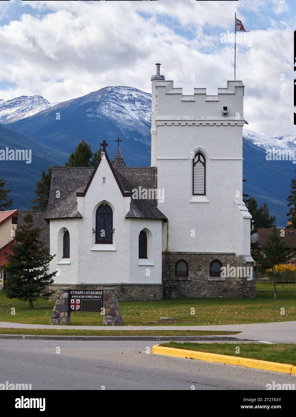Jasper Anglican Church (St. Mary & St. George Stock Photo - Alamy