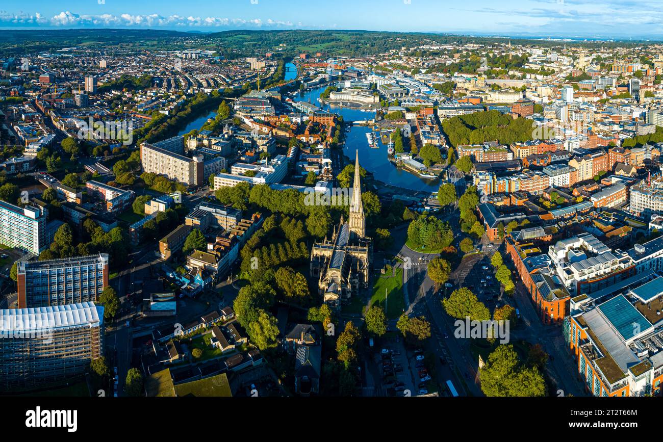 Bristol business park aerial view hi-res stock photography and images ...