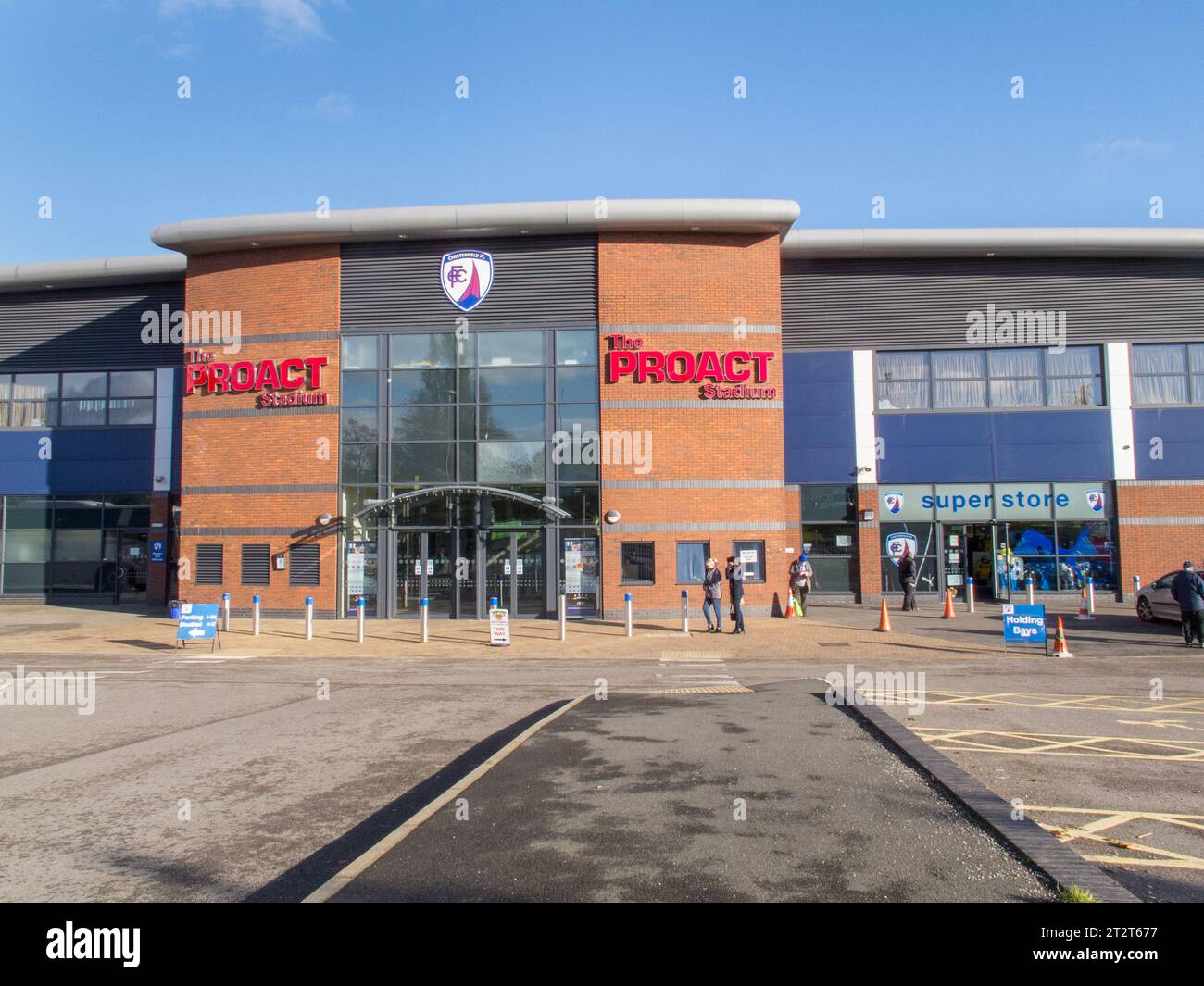 Chesterfield stadium hi-res stock photography and images - Alamy