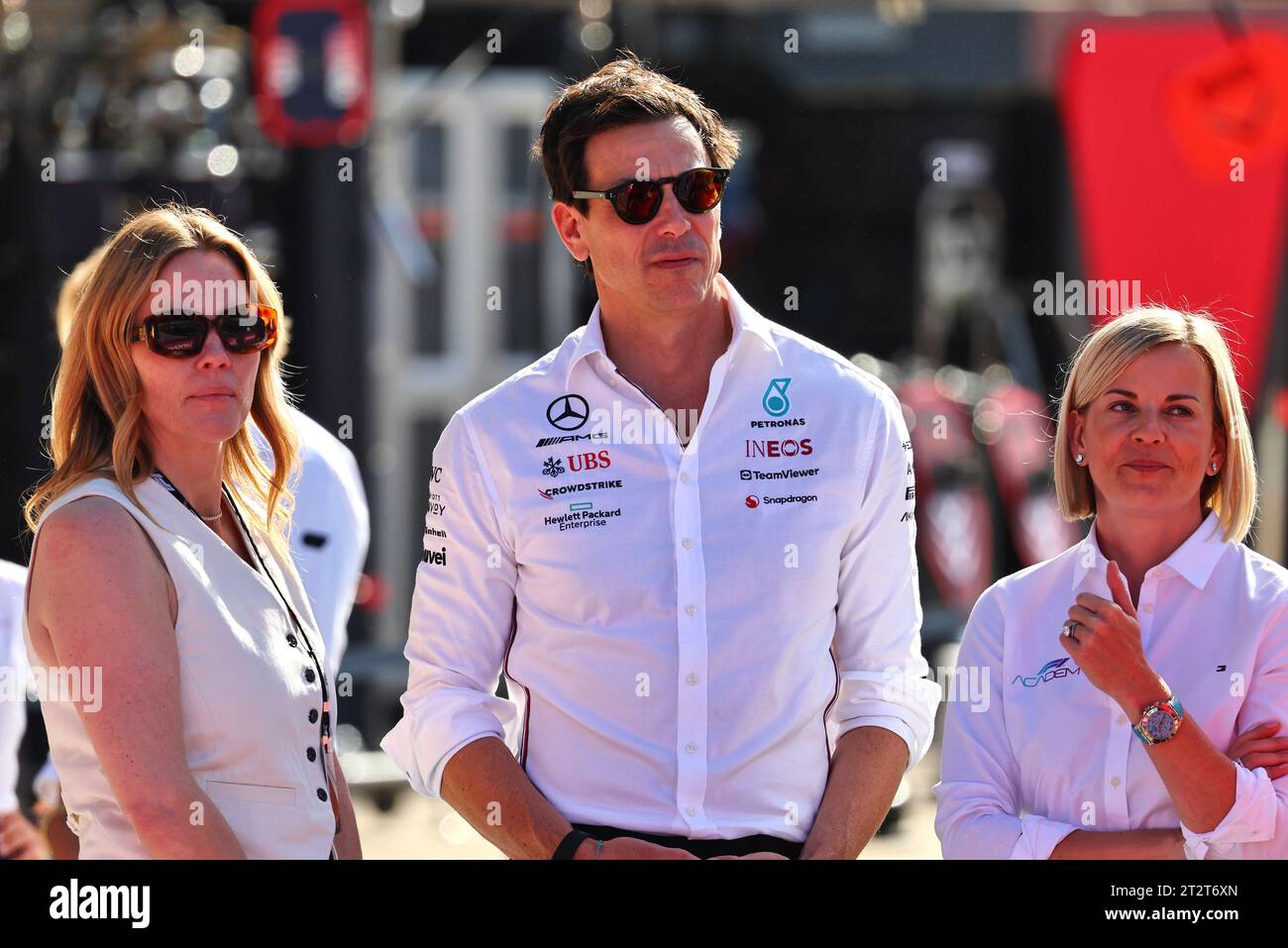 Austin, USA. 21st Oct, 2023. (L to R): Penni Thow (CDN) Copper Founding ...