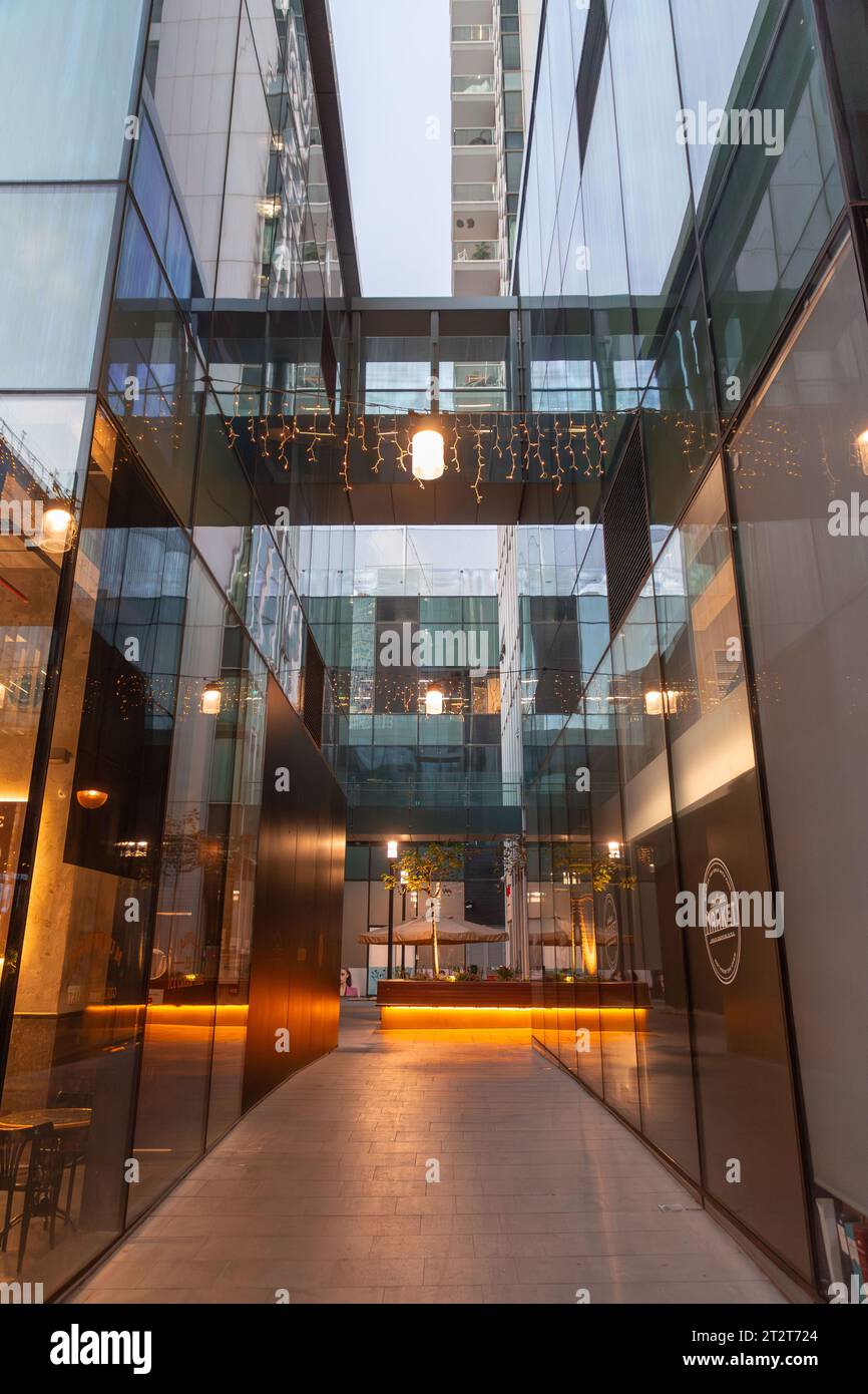 Tel Aviv, Israel - October 19, 2023: Modern skyscrapers in the ...