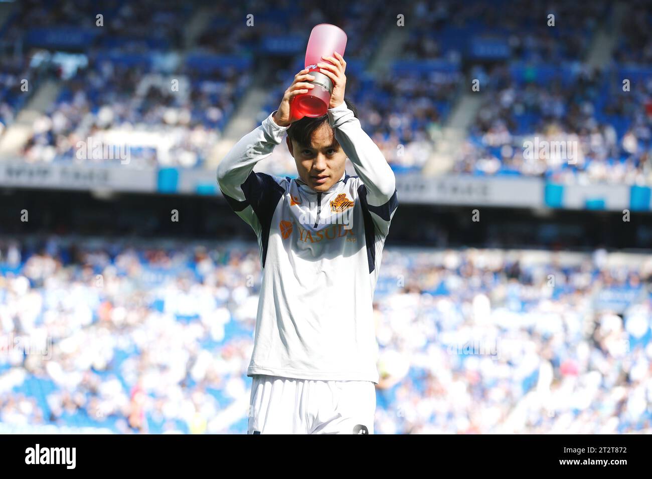 San Sebastian, Spain. 21st Oct, 2023. Takefusa Kubo (Sociedad) Football ...