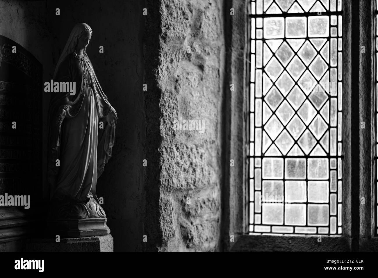 BREAGE CHURCH ST BREACA CHURCH CORNWALL ST. BREACE IRISH NUN 5th ...