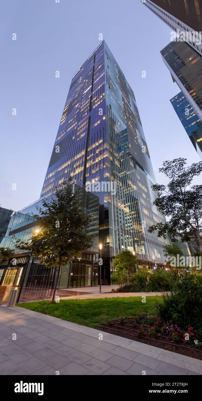 Tel Aviv, Israel - October 19, 2023: Modern skyscrapers in the ...