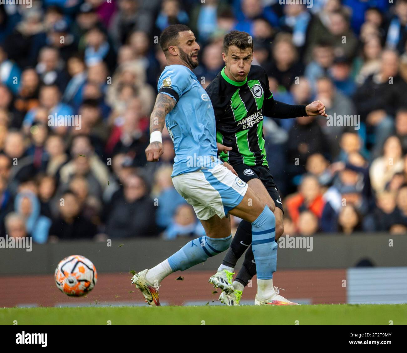 Etihad Stadium, Manchester, UK. 21st Oct, 2023. Premier League Football ...