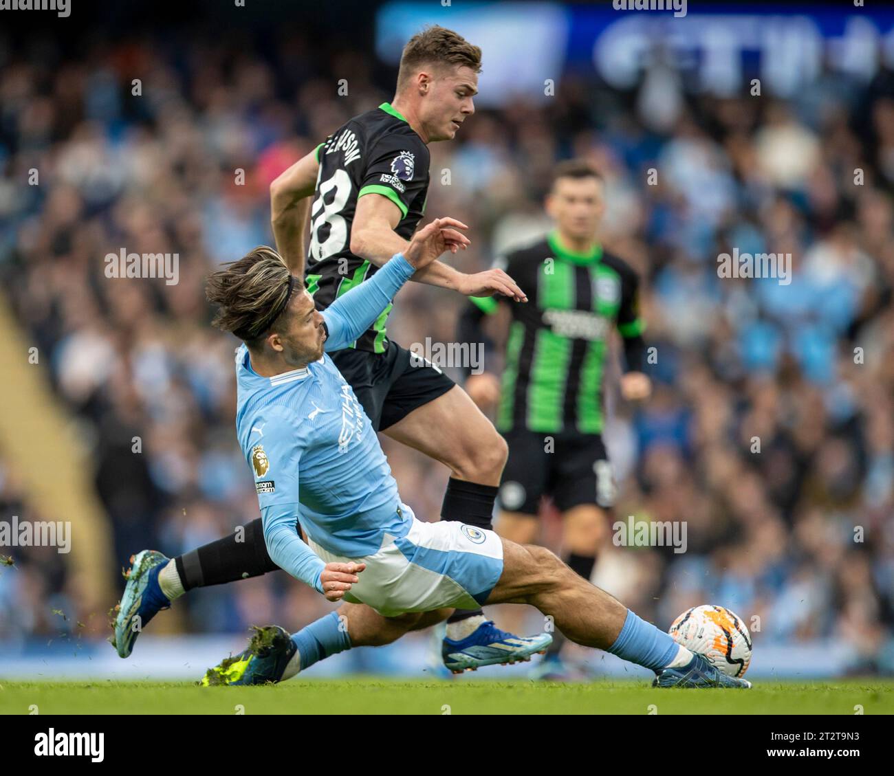 Etihad Stadium, Manchester, UK. 21st Oct, 2023. Premier League Football ...