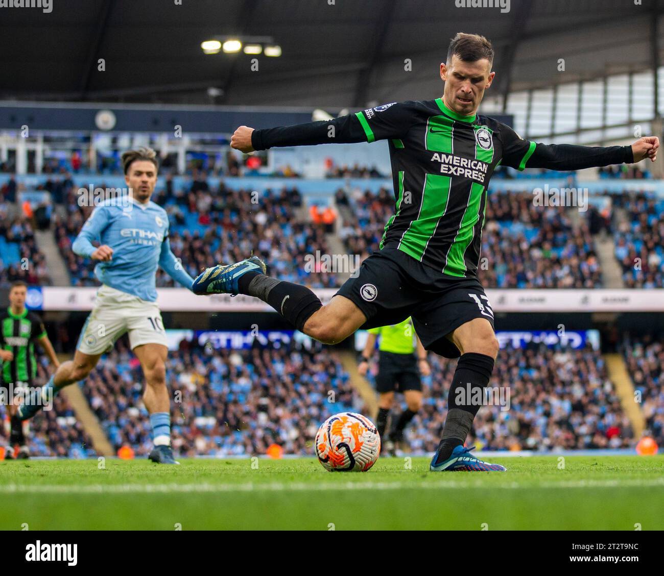 Etihad Stadium, Manchester, UK. 21st Oct, 2023. Premier League Football ...