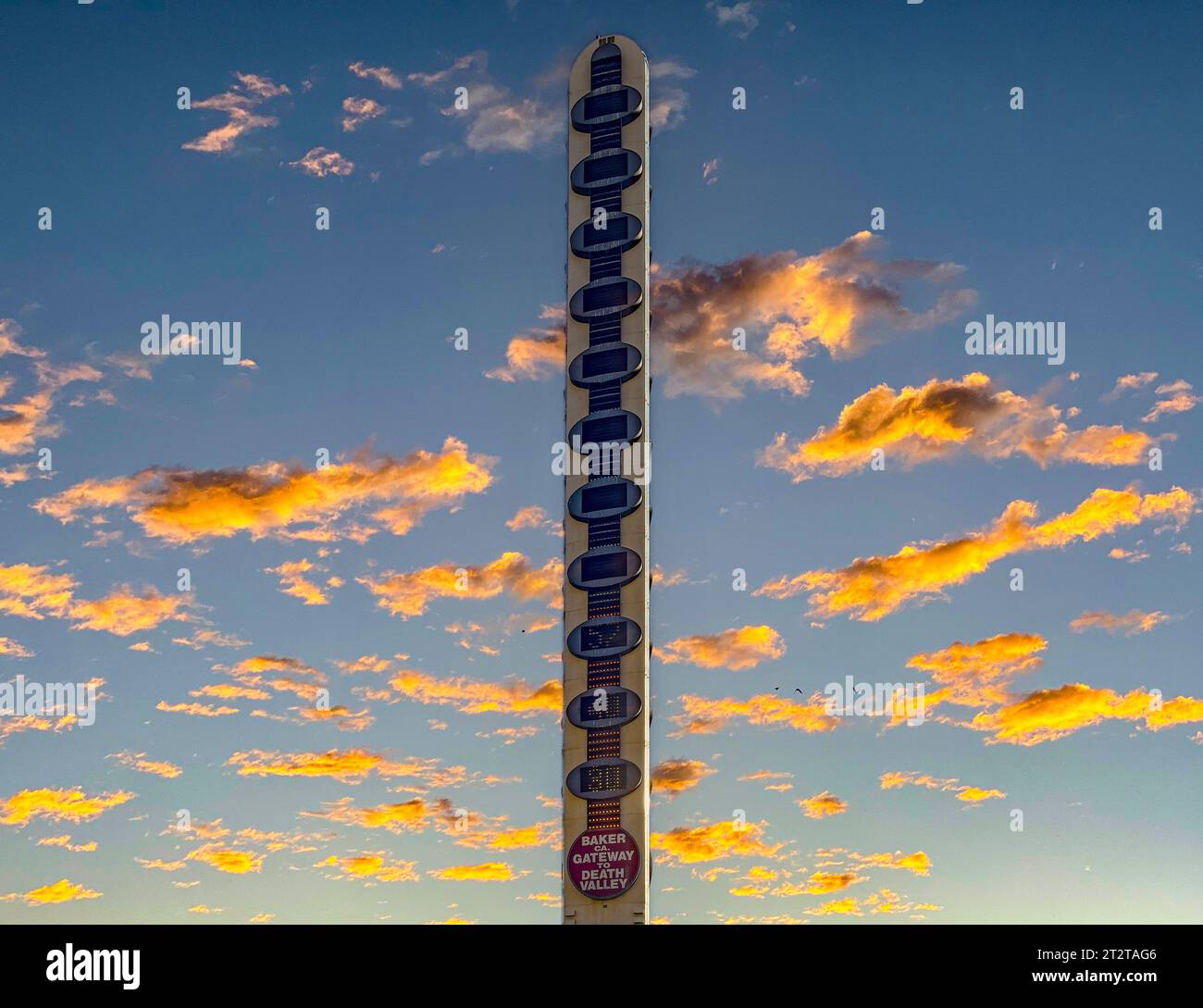The largest thermometer in the world located at the gate of Death ...