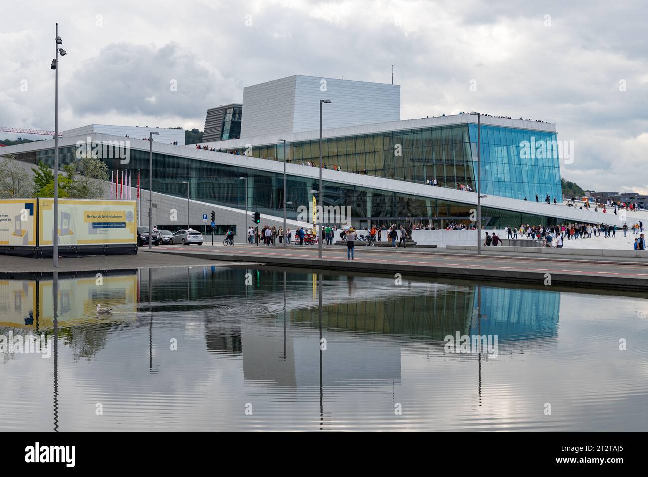 A picture of the Oslo Opera House Stock Photo - Alamy