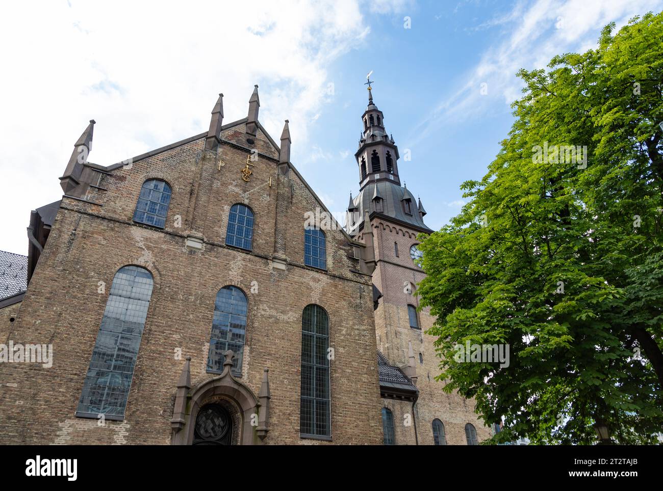 A picture of the Oslo Cathedral Stock Photo - Alamy