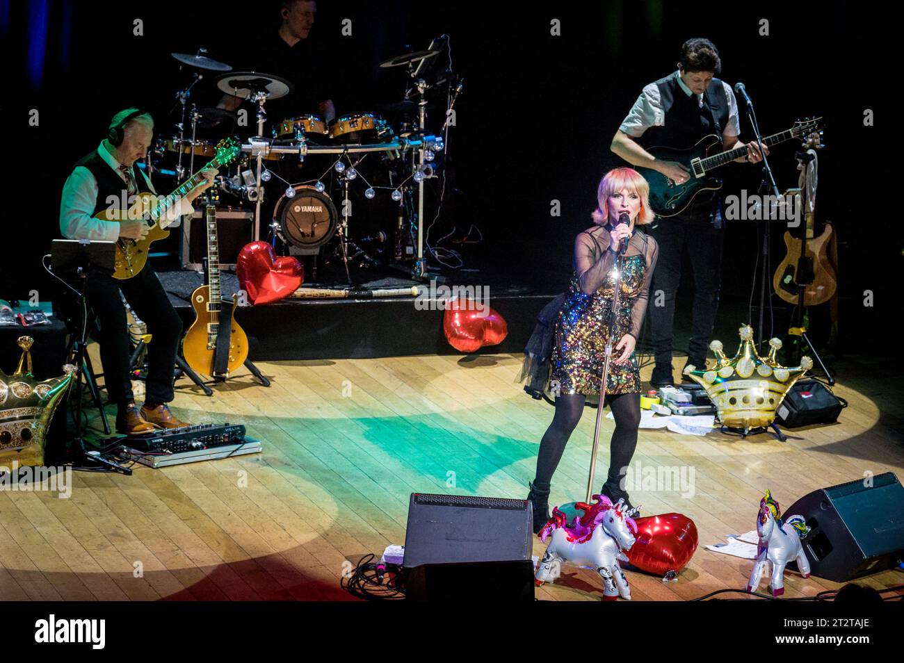Toyah Willcox on vocals, Robert Fripp on guitar, Nat Martin on guitar ...
