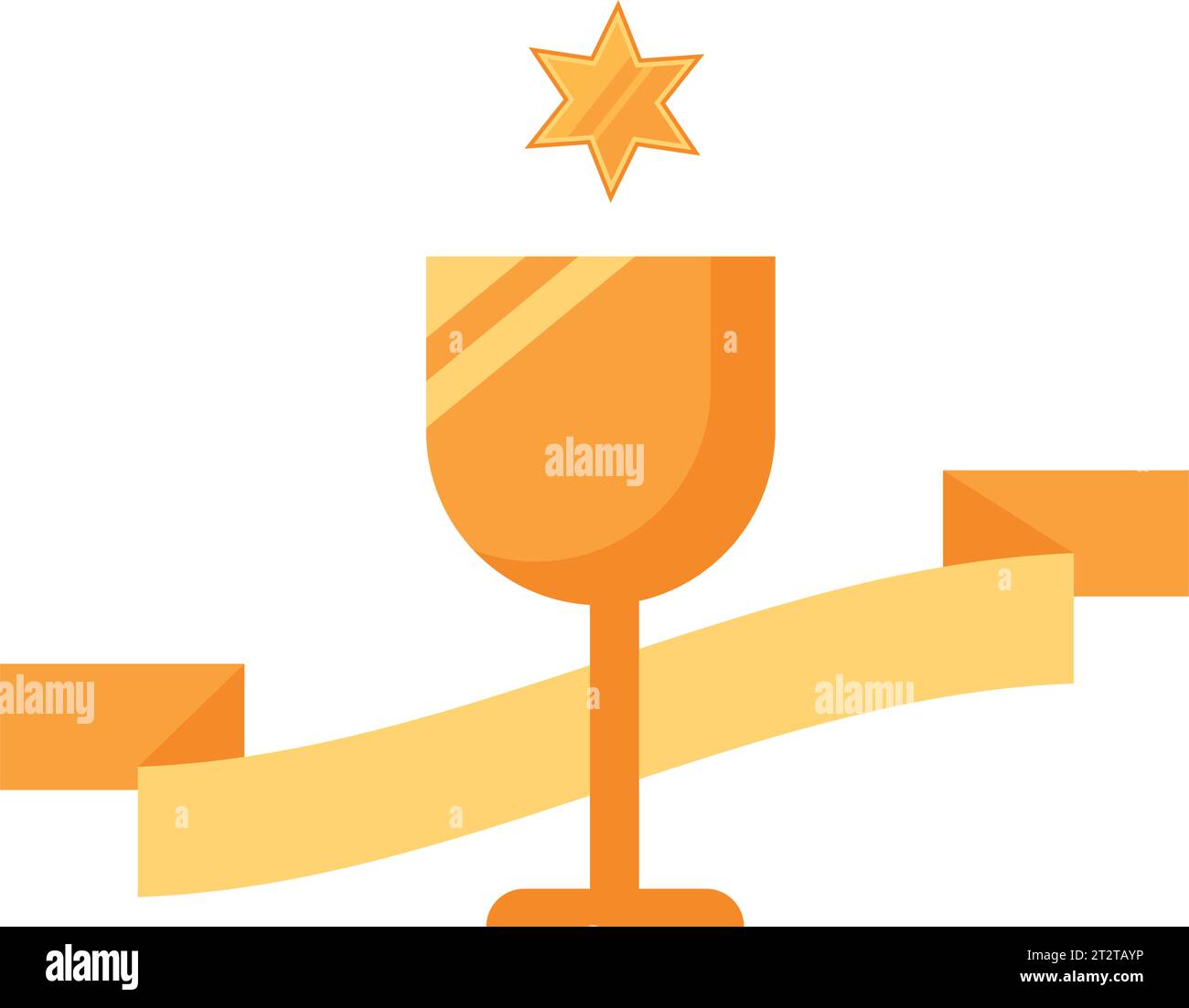 golden star cup vector isolated Stock Vector Image & Art - Alamy