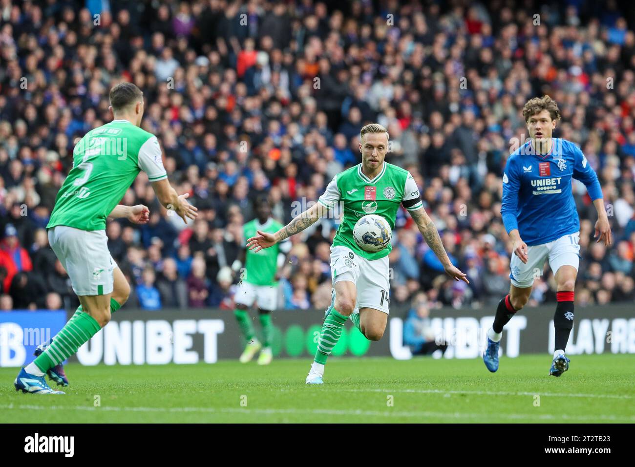 Glasgow, UK. 21st Oct, 2023. In the first game after the international ...