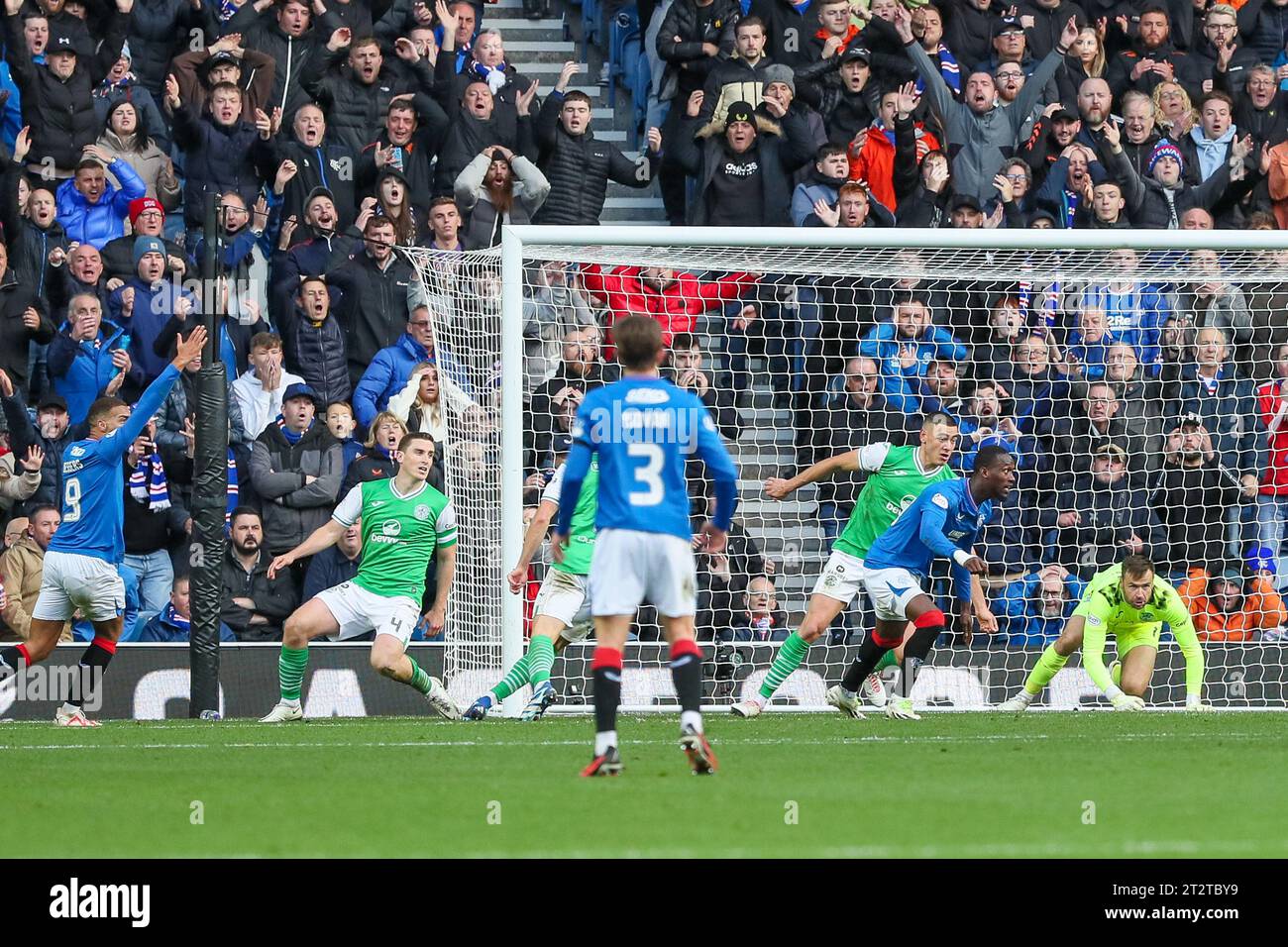 Glasgow, UK. 21st Oct, 2023. In the first game after the international ...