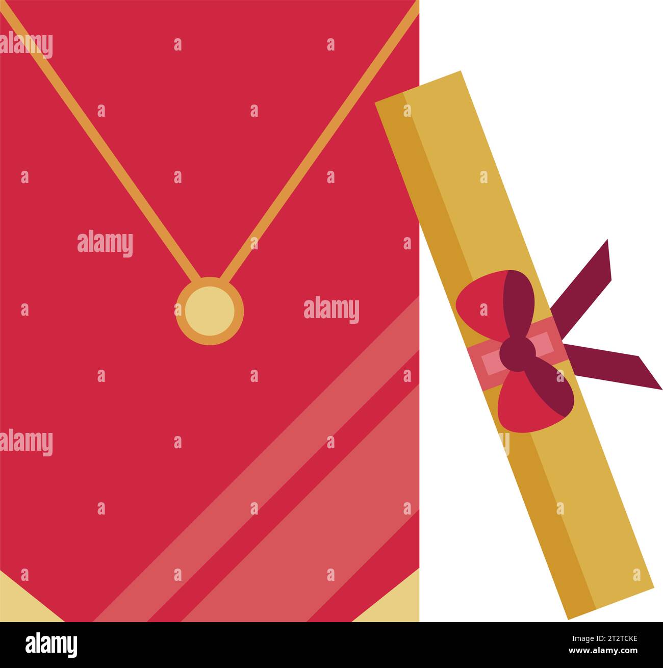 graduation diploma and letter vector isolated Stock Vector Image & Art ...