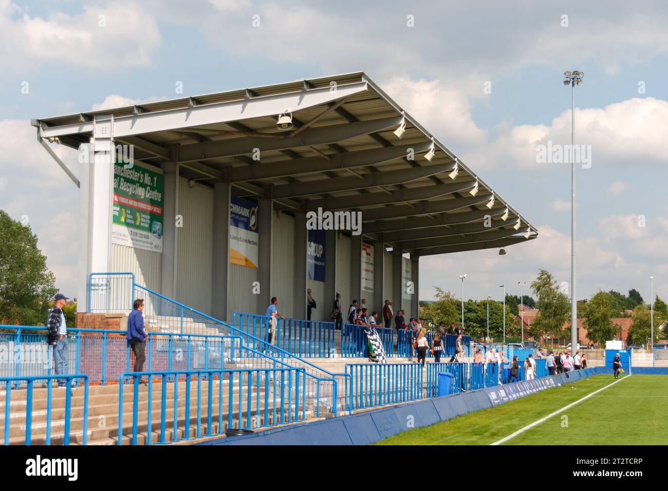 Curzon Ashton football ground in 2015 Stock Photo - Alamy