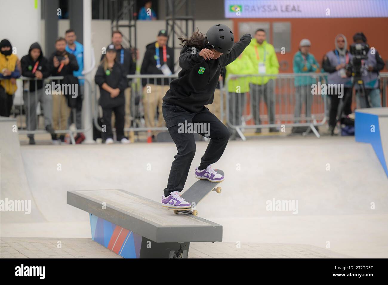 Santiago, Chile. 21st Oct, 2023. Rayssa Leal from Brazilian ...