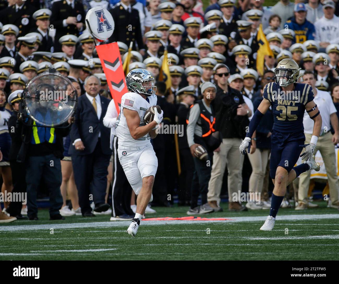 Annapolis, MD, USA. 21st Oct, 2023. Air Force Falcons WR #23 Dane ...