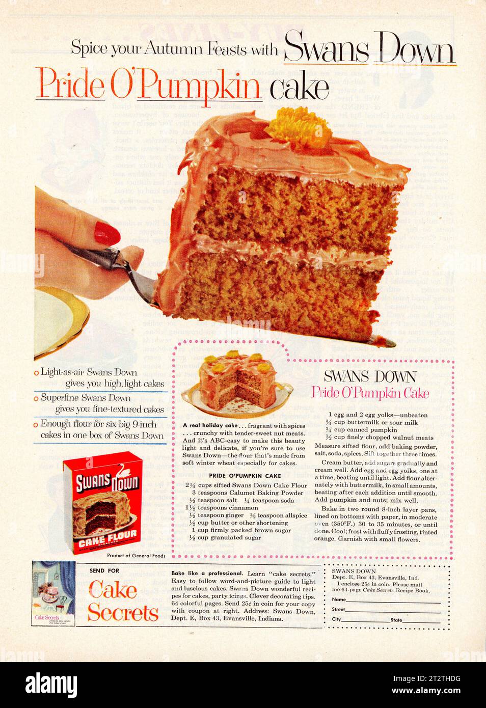 Cake Ad 1968