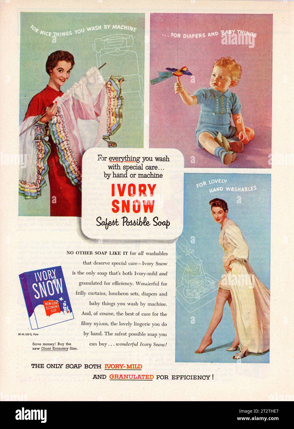 Washing powder advert hi-res stock photography and images - Alamy