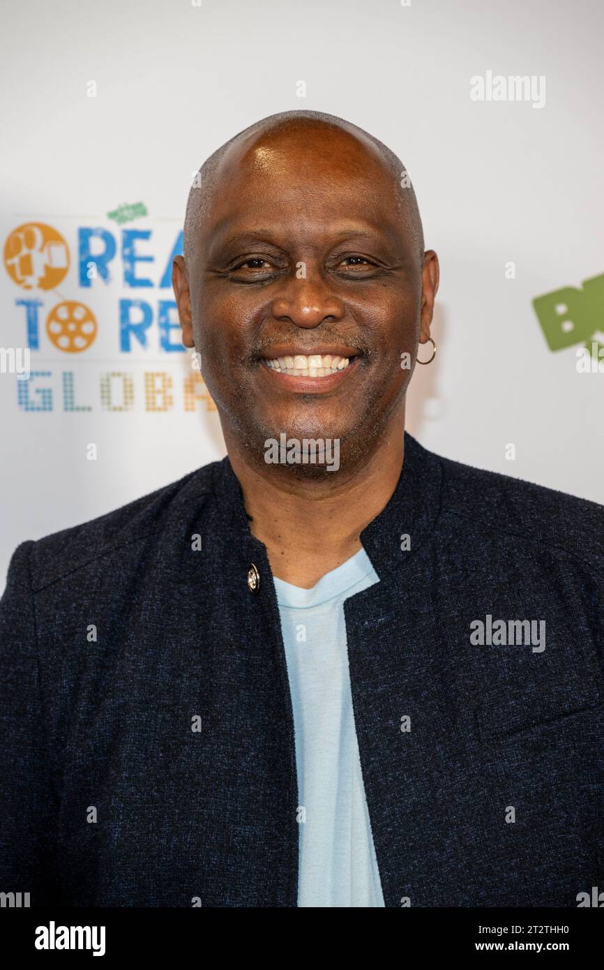 Los Angeles, USA. 20th Oct, 2023. R and B music historian Tyrone DuBose ...