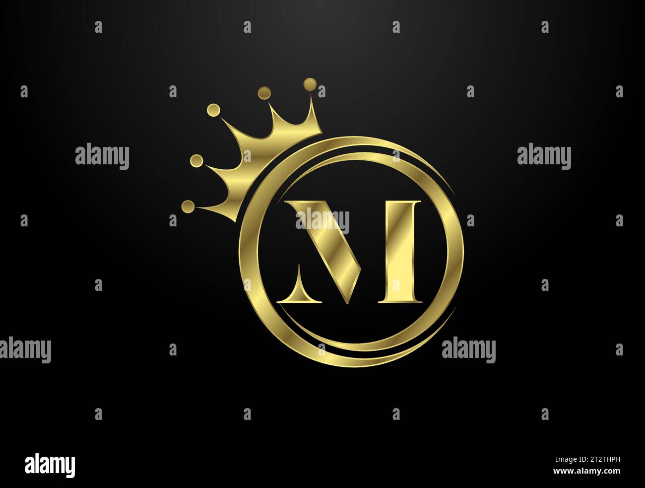 English alphabet with a crown. Royal, King, queen luxury symbol. Font ...