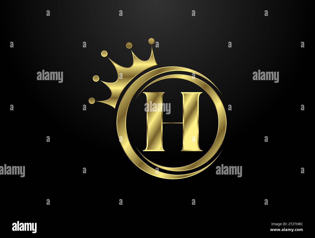 English alphabet with a crown. Royal, King, queen luxury symbol. Font ...