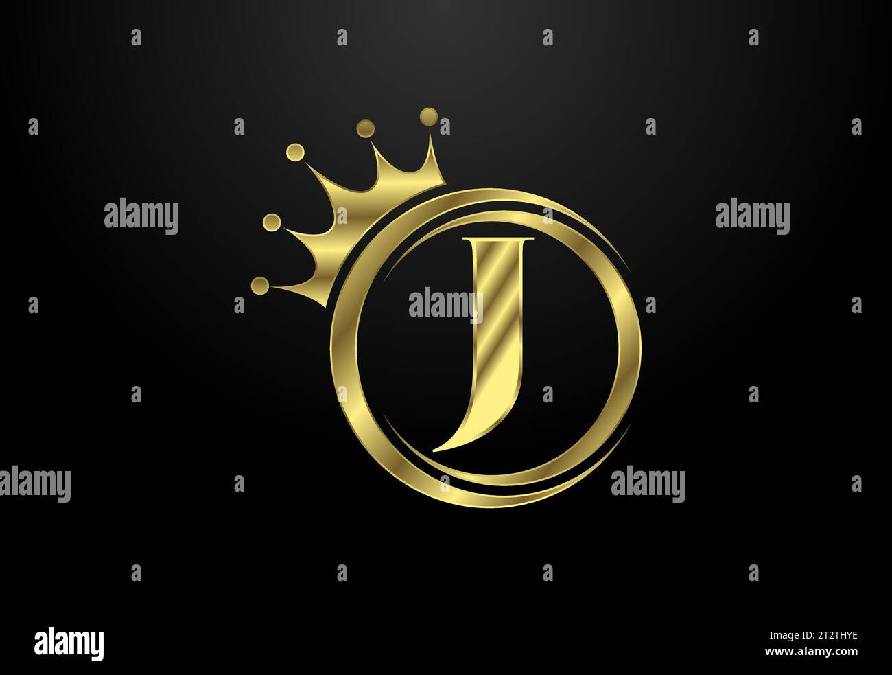 English alphabet with a crown. Royal, King, queen luxury symbol. Font ...