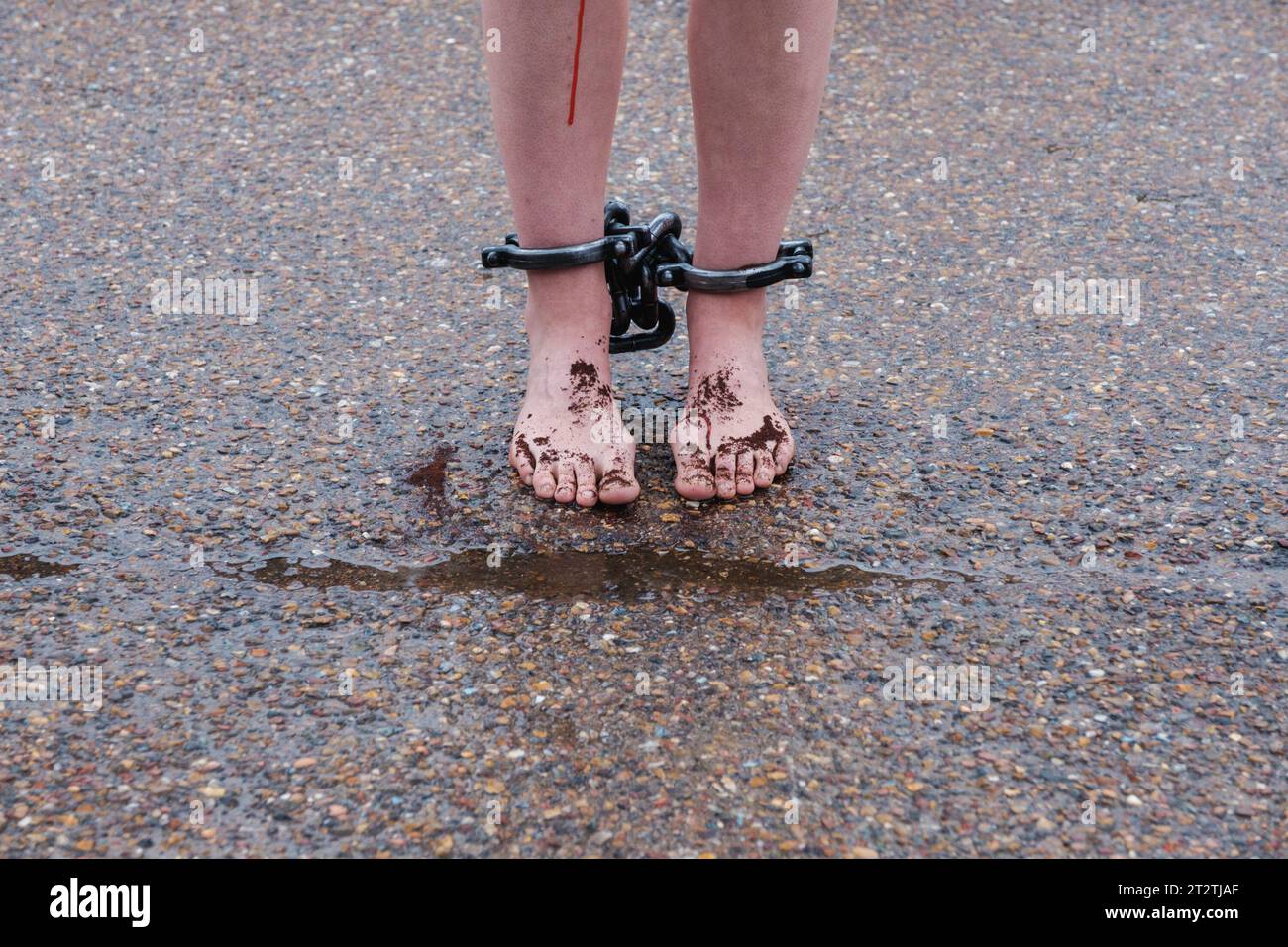 Animal Activist Group, Speciesism, protest outside of Tate Modern ...