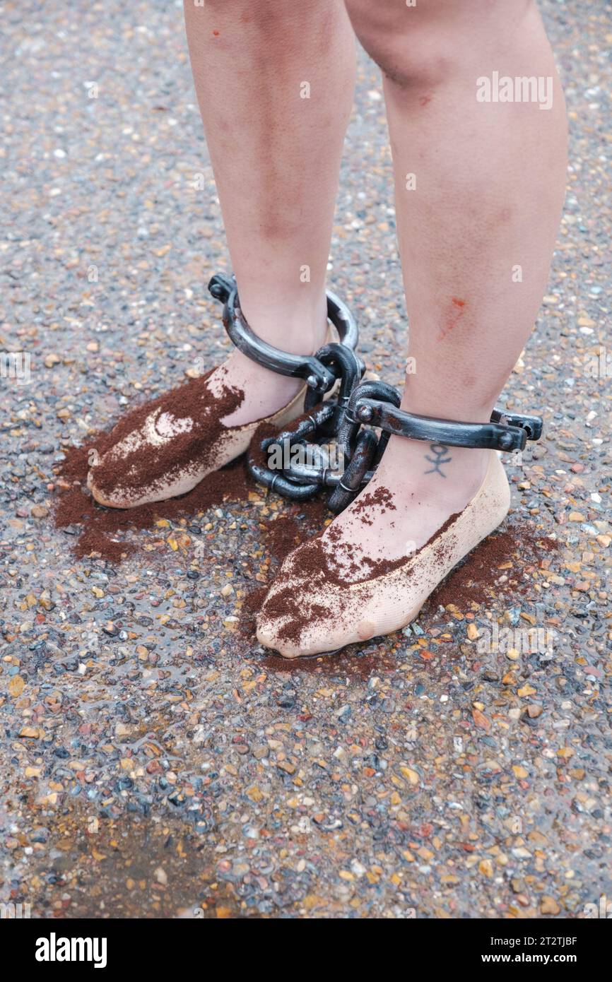 Animal Activist Group, Speciesism, protest outside of Tate Modern ...