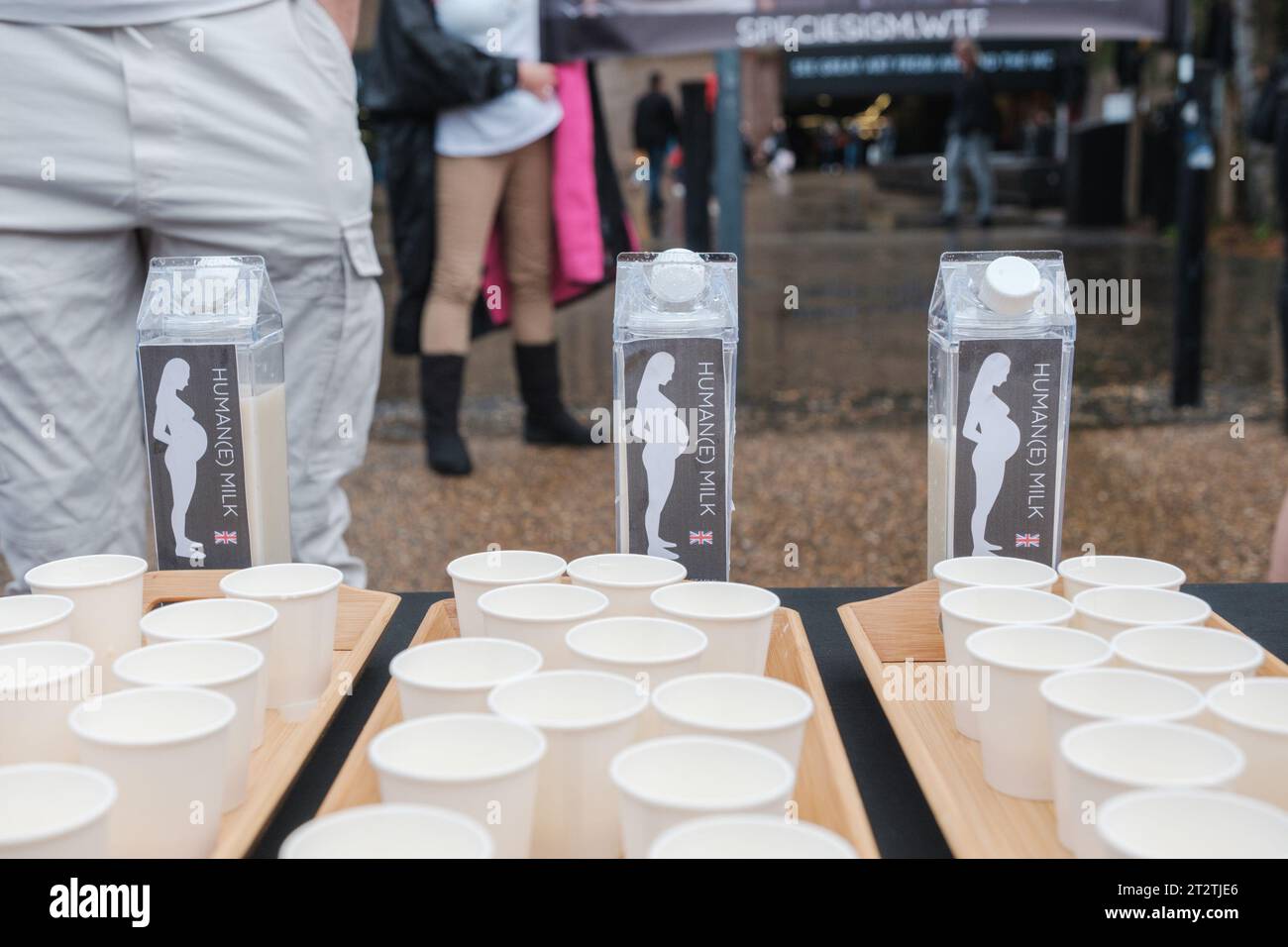 Animal Activist Group, Speciesism, protest outside of Tate Modern ...