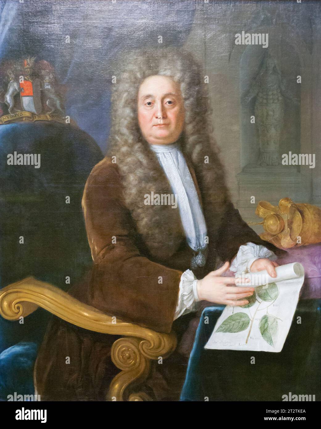 Sir Hans Sloane by Stephen Slaughter Stock Photo - Alamy