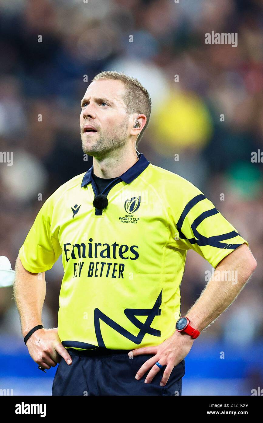 REFEREE Angus Gardner (Australian Rugby Union) during the Rugby World ...