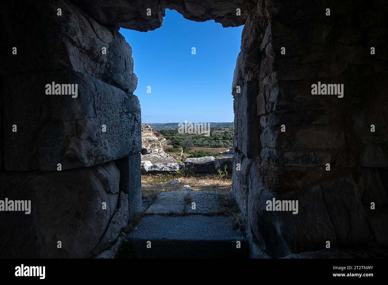 Miletus is an ancient Greek city in Anatolia, whose name was Palaton in ...