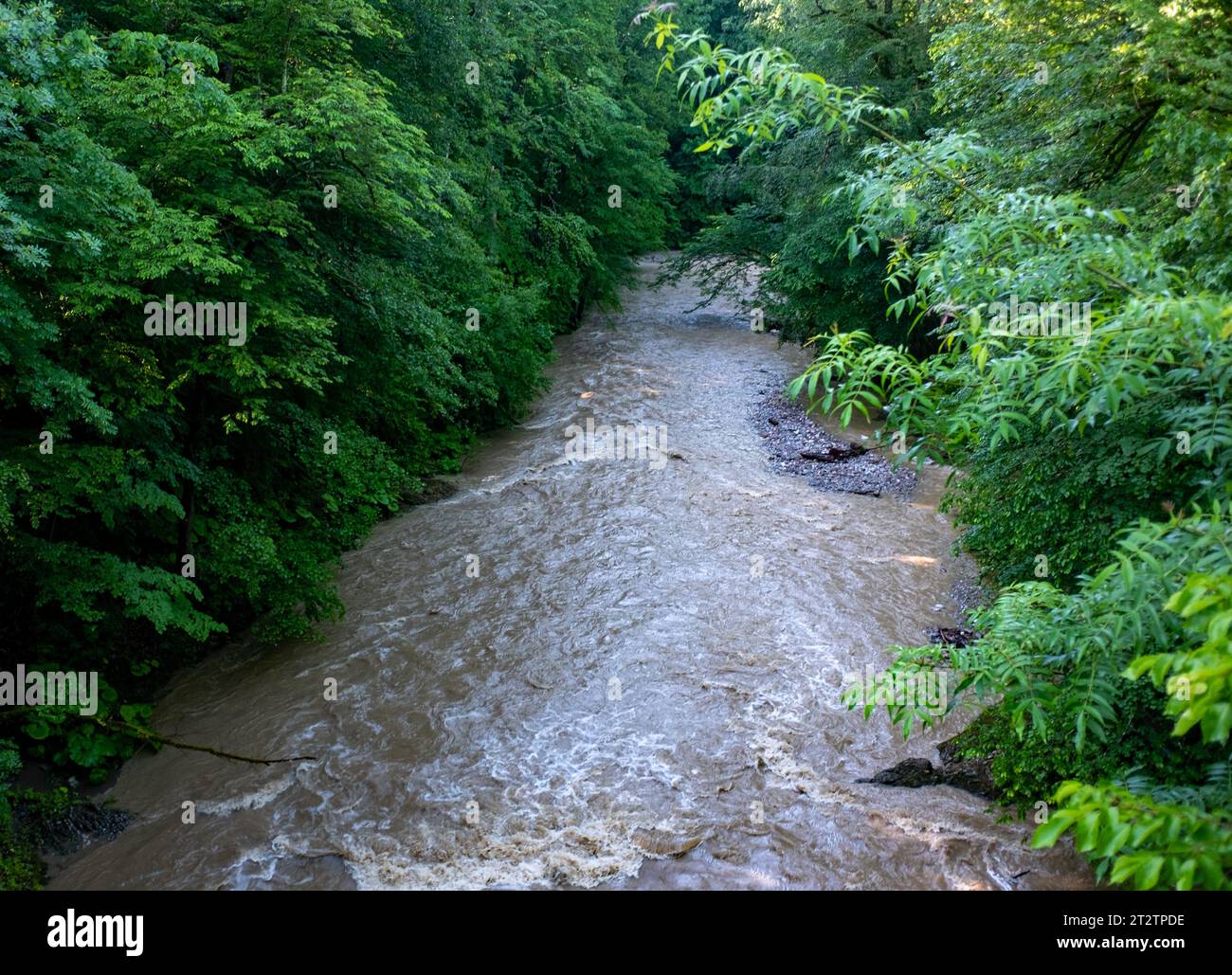 Muddy water flow hi-res stock photography and images - Alamy