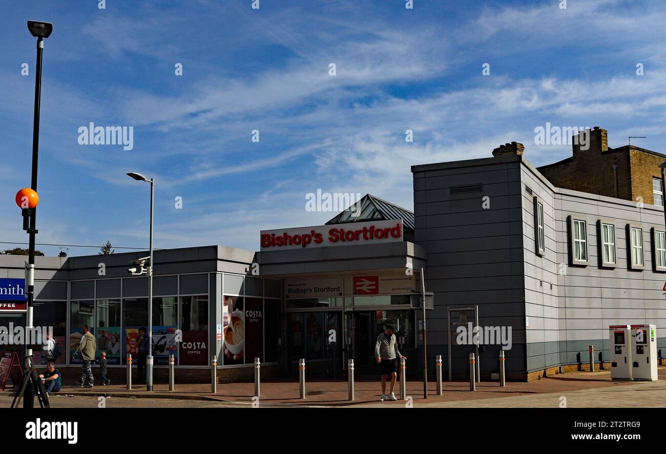 The modern buildings at the Dane Street entrance to Bishop’s Stortford ...
