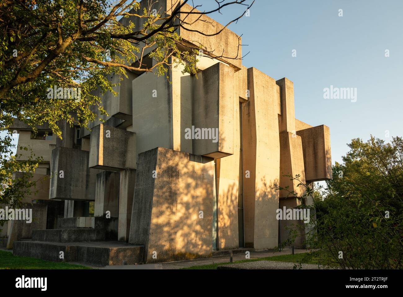 Vienna, Austria. 28 September 2023 exterior of Church of the Most Holy ...