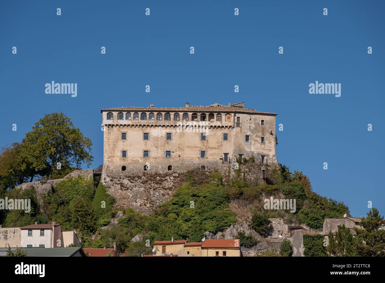 The D'Alessandro castle is a fortified structure in the municipality of ...
