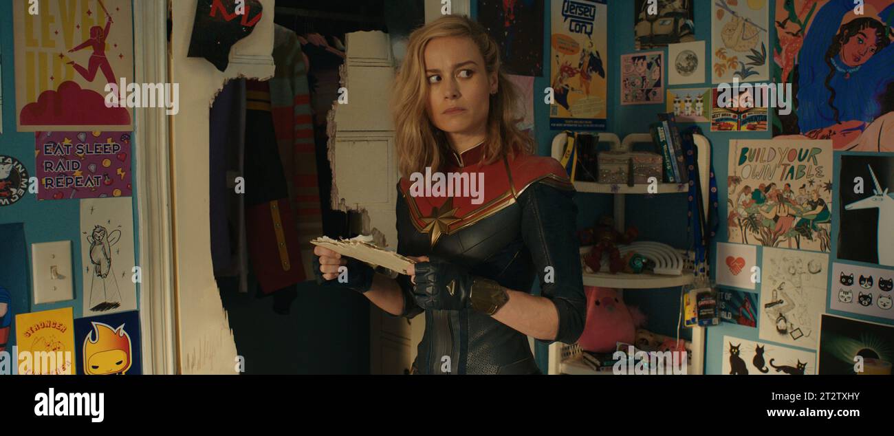 BRIE LARSON in THE MARVELS (2023), directed by NIA DACOSTA. Credit ...