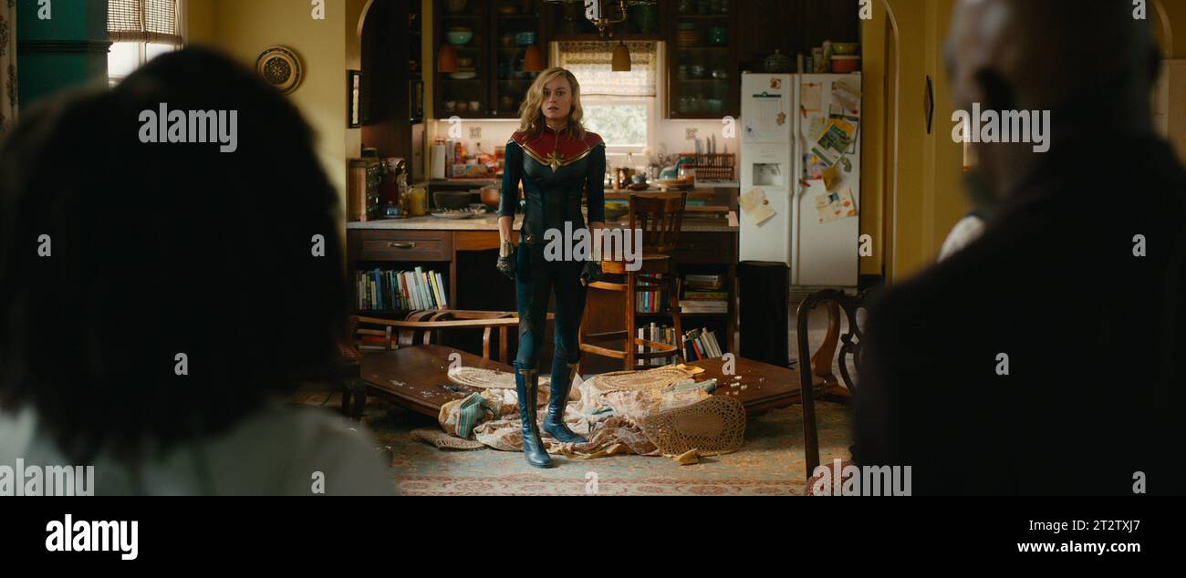 BRIE LARSON in THE MARVELS (2023), directed by NIA DACOSTA. Credit ...