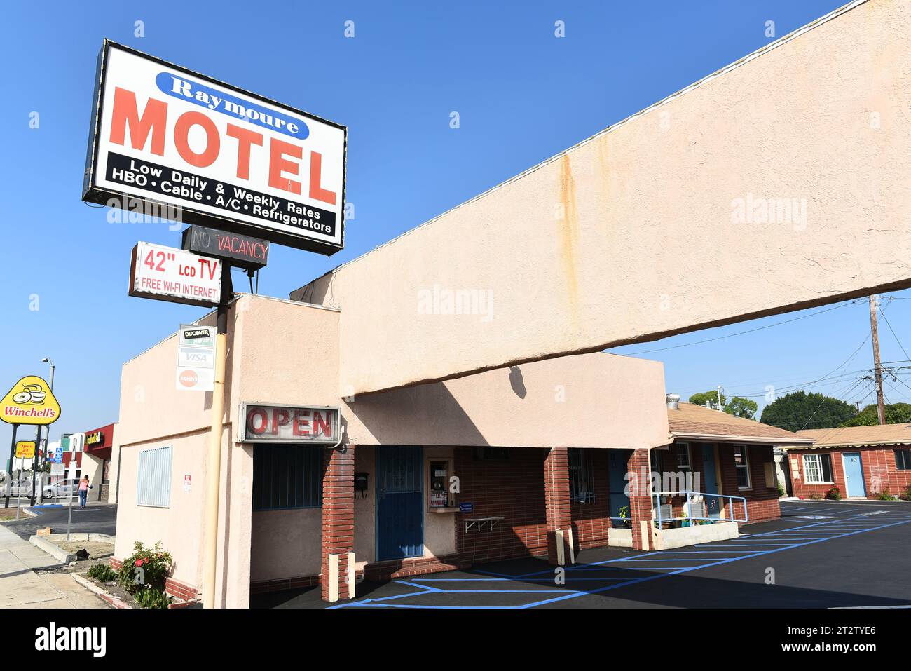 Raymoure motel hi-res stock photography and images - Alamy