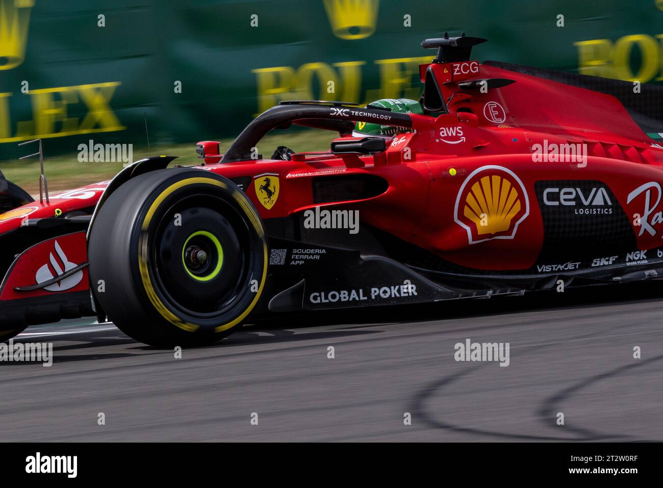 Texas, USA. 21st Oct, 2023. Charles Leclerc #16 from the Ferrari racing ...