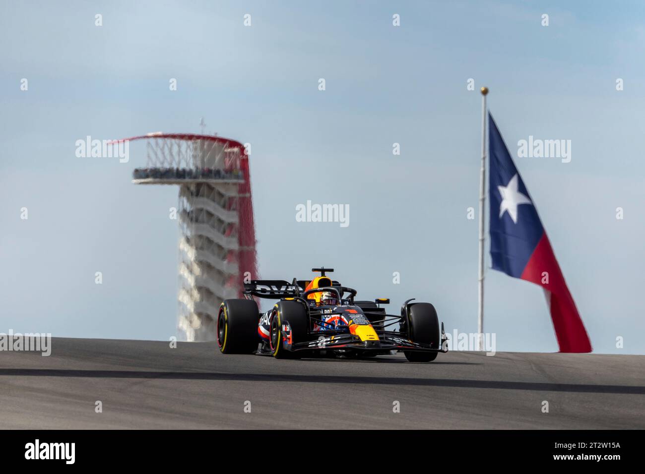 AUSTIN, TX - OCTOBER 21: Oracle Red Bull Racing driver Max Verstappen ...