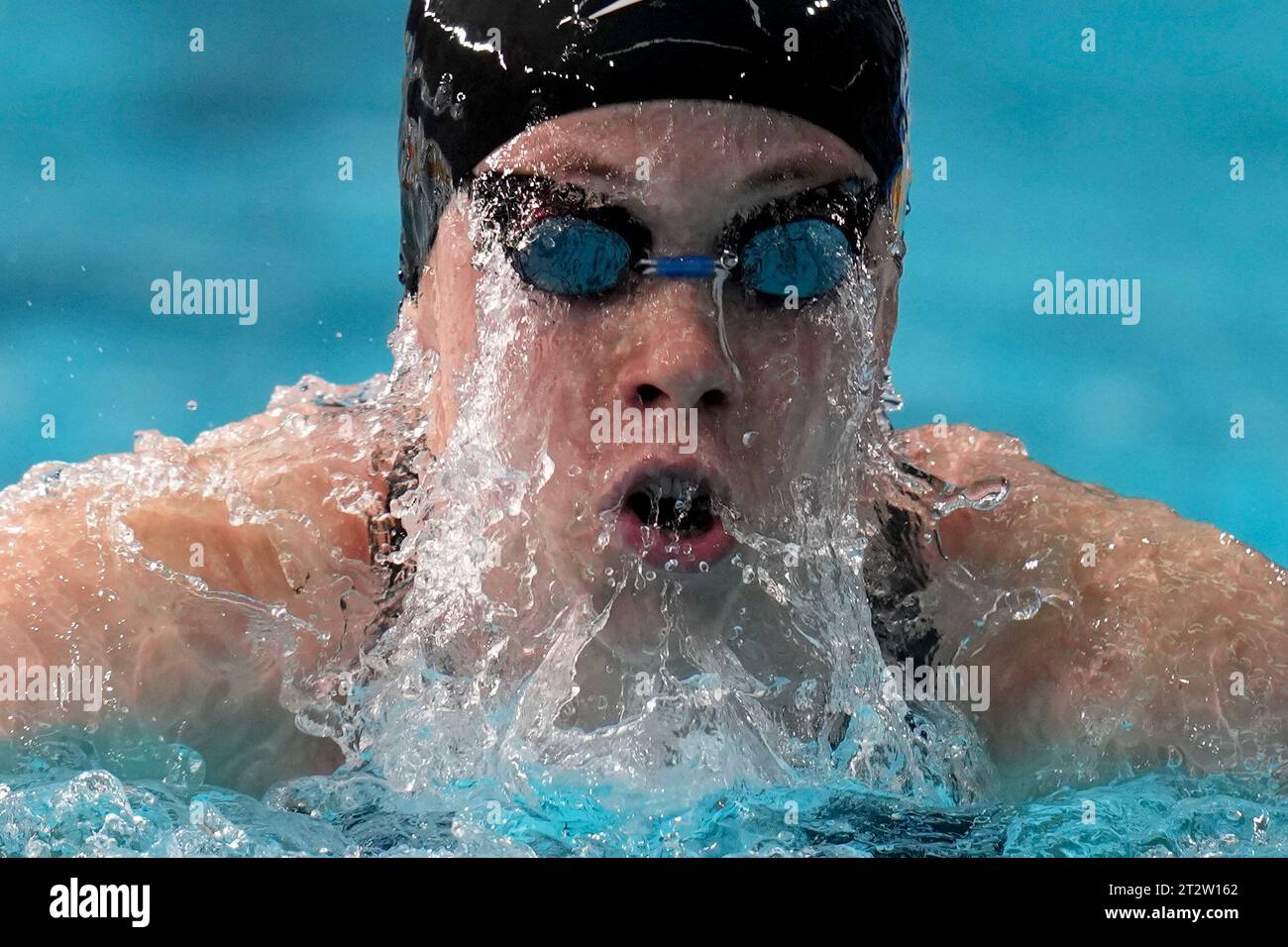 Canada's Rachel Nicol swims to win the gold medal in the women's 100 ...