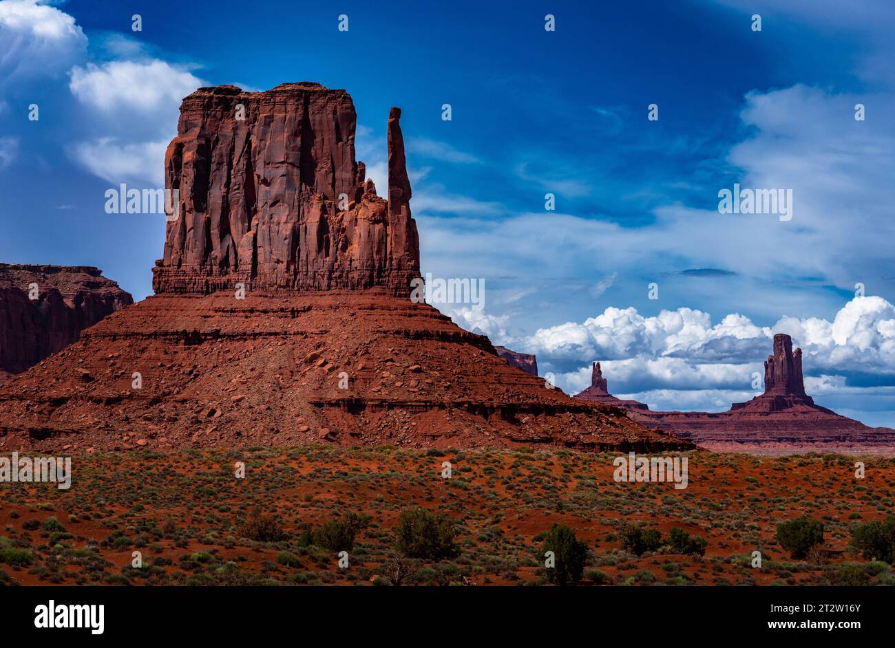 Orange Rock Shale to Chinle Formation, Mesozoic; Monument Valley, Utah ...