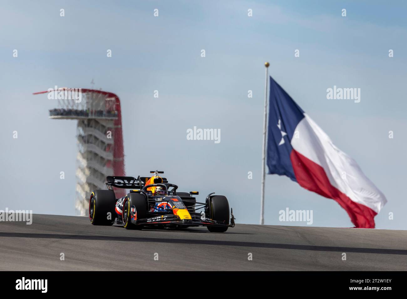 AUSTIN, TX - OCTOBER 21: Oracle Red Bull Racing driver Max Verstappen ...