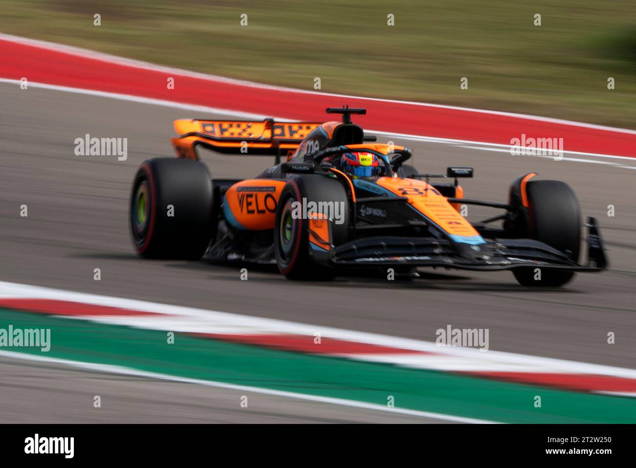 Austin, United States. 21st Oct, 2023. Australian Formula One driver ...