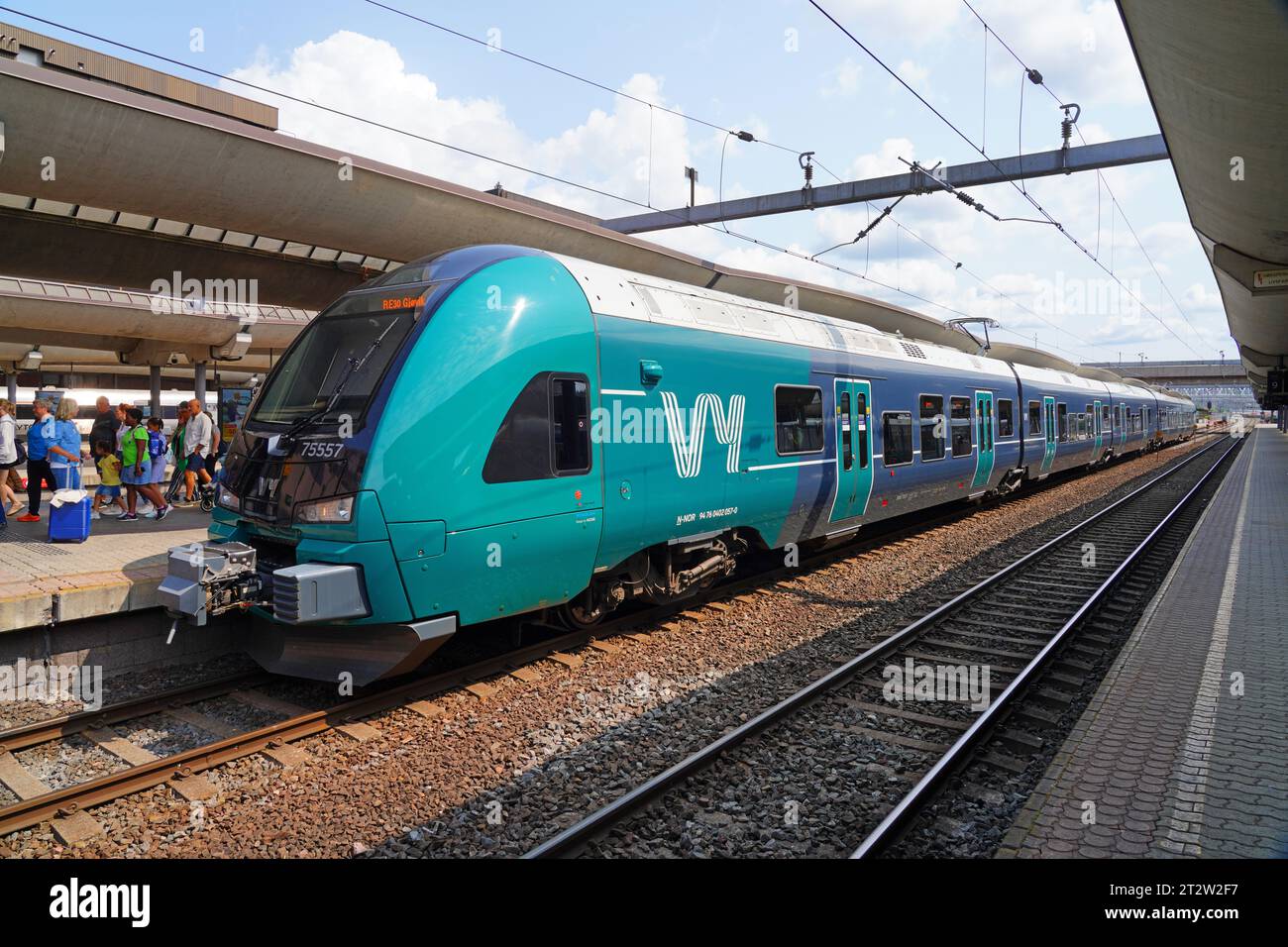 OSLO, NORWAY -1 JUL 2023- View of the Oslo S Central Station (Oslo ...