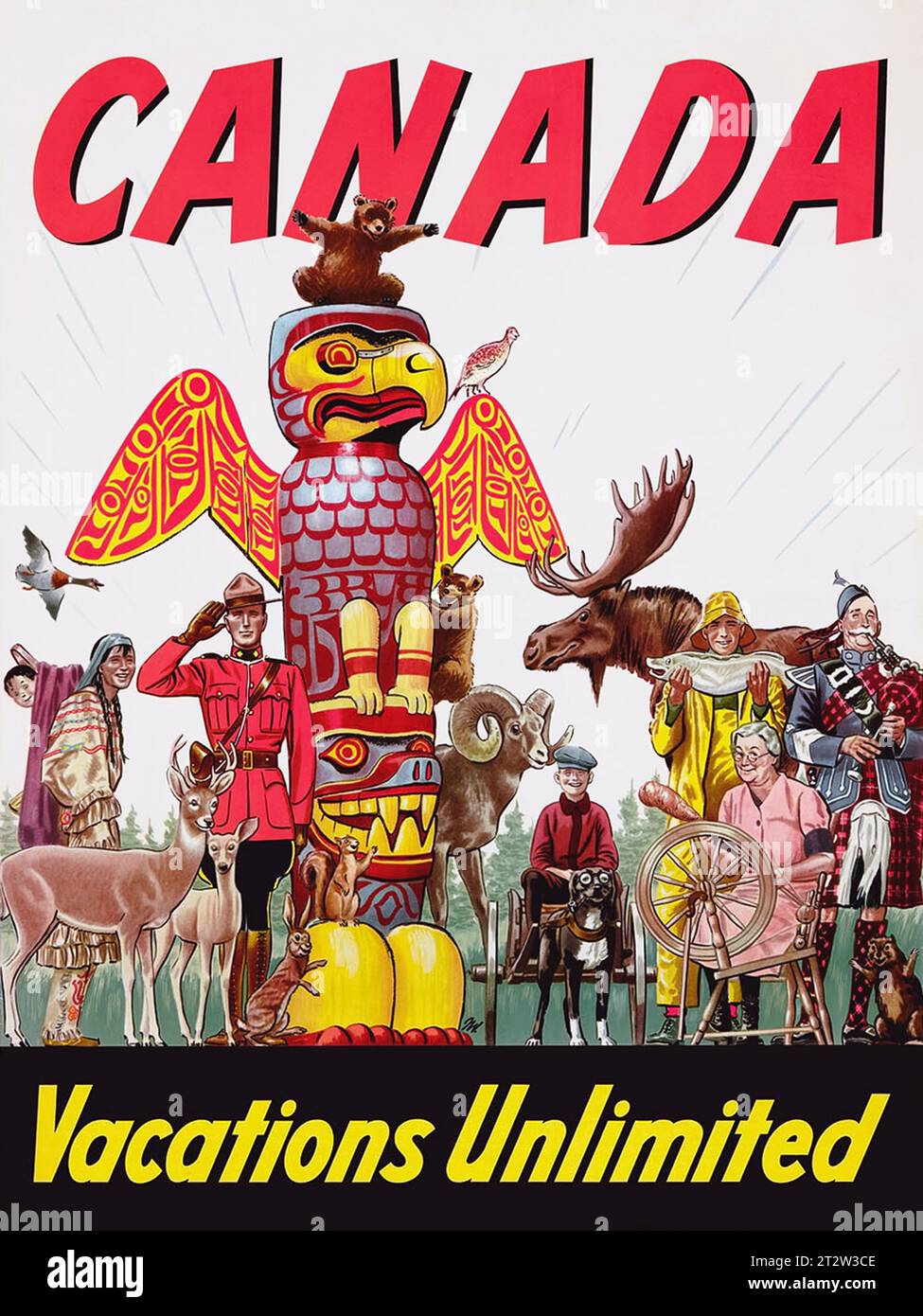 Old fashioned travel posters timeless poster reproductions hi-res stock ...