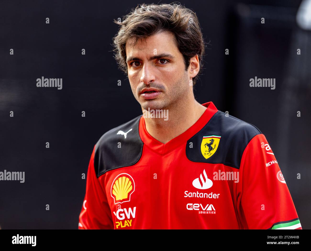 Austin, Texas - October 21th, 2023: Carlos Sainz, driver of the #55 ...